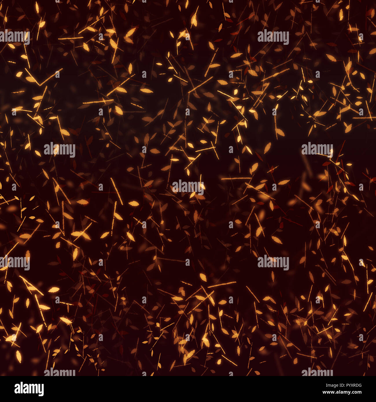 Floral glowing design Stock Photo - Alamy