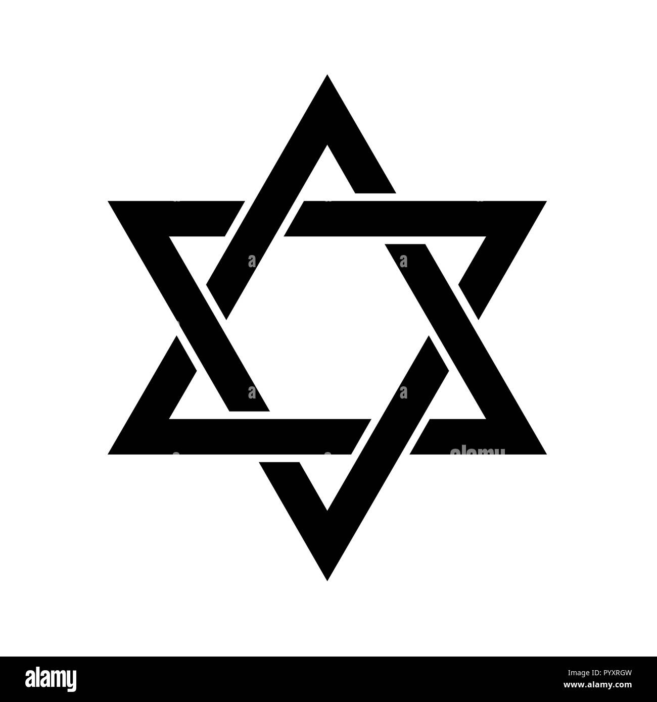 Star of David symbol Stock Photo - Alamy