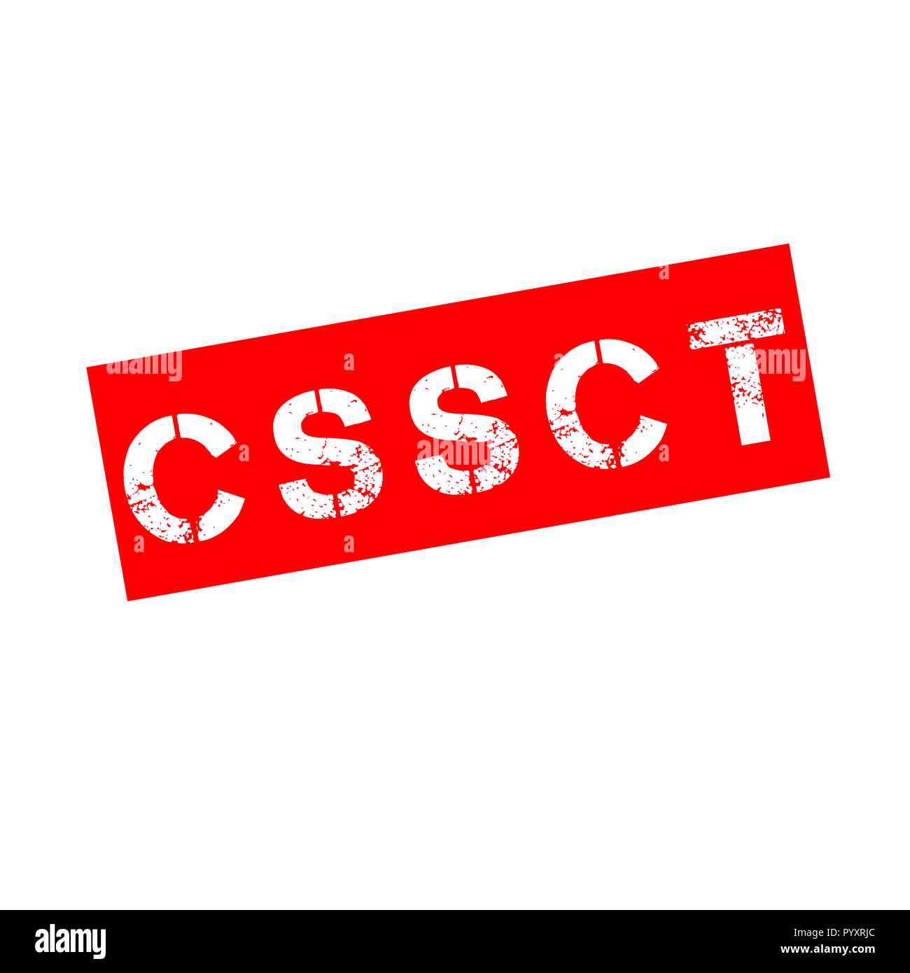 CSSCT, health, safety and working conditions commission rubber stamp in ...