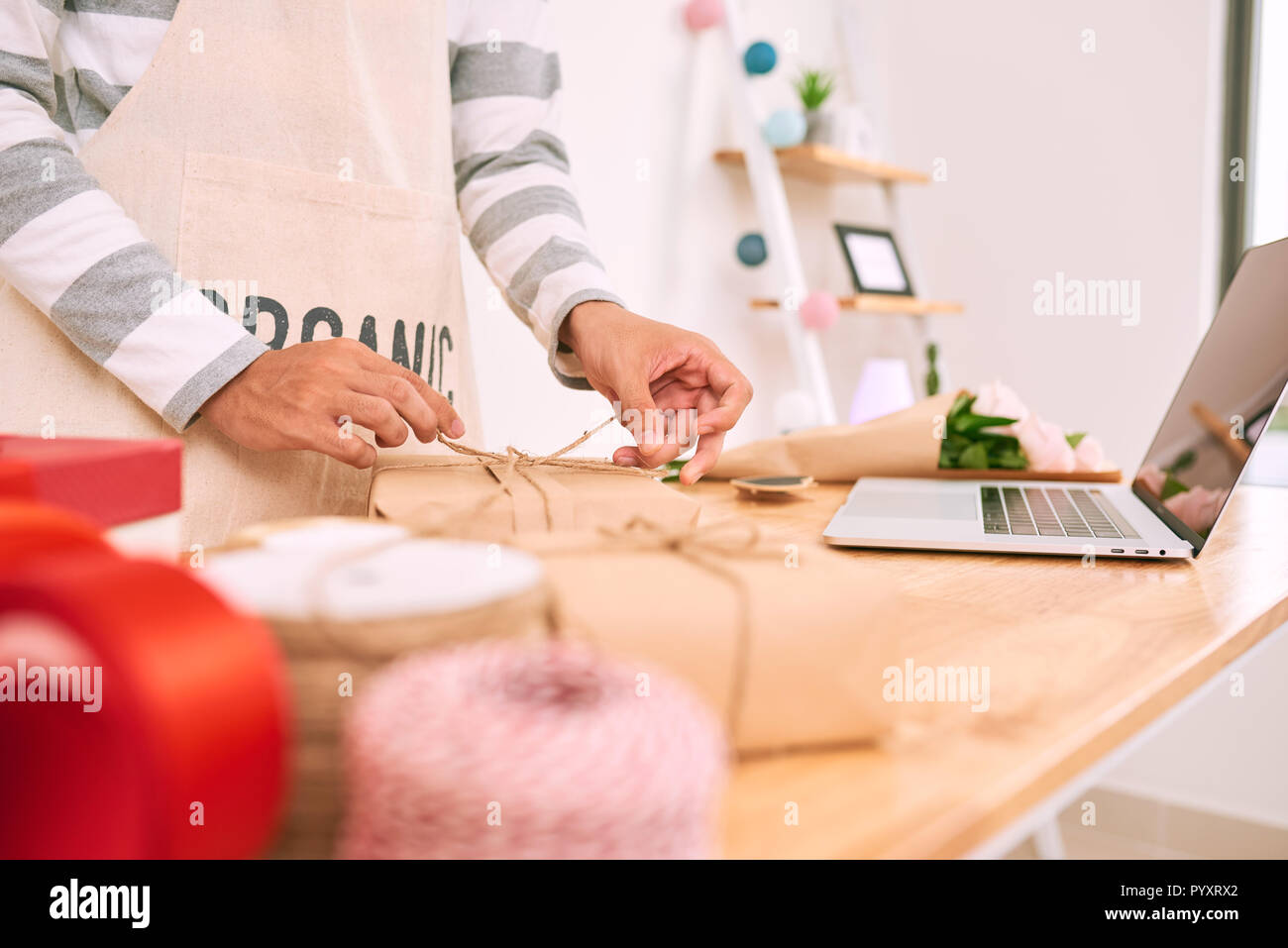 Wrapping purchase hi-res stock photography and images - Alamy