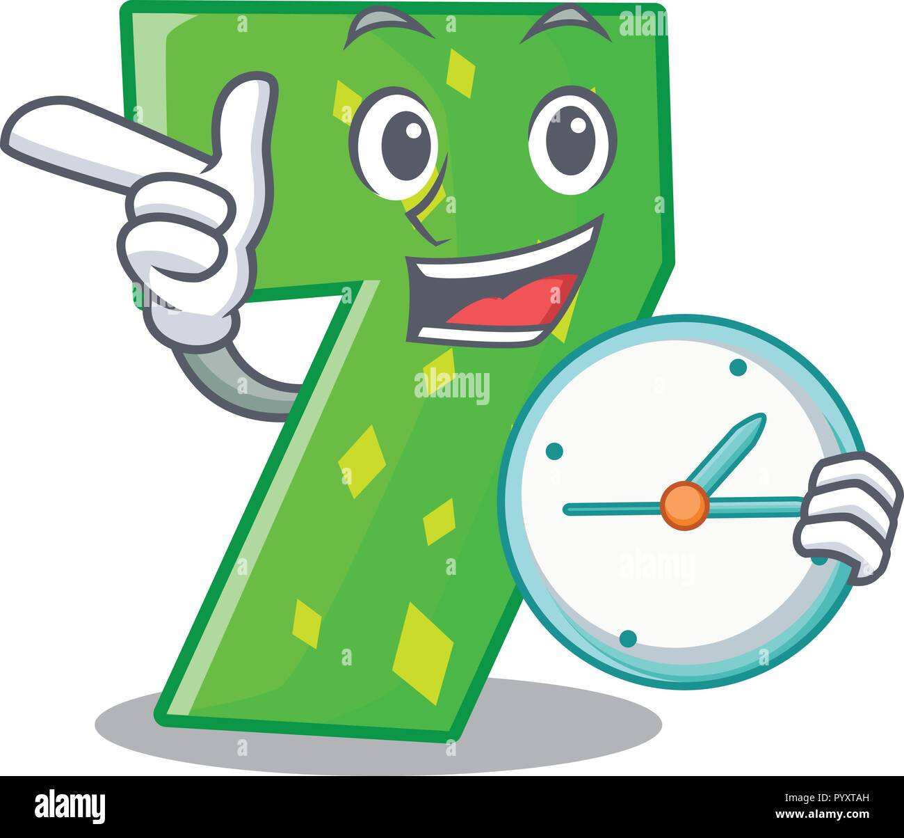 Cartoon Wall Clock High Resolution Stock Photography and Images - Alamy