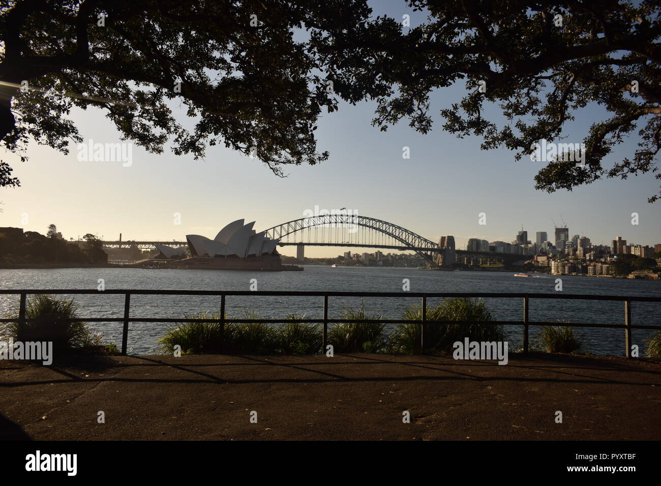 Harbour Bridge & Opera House Stock Photo - Alamy