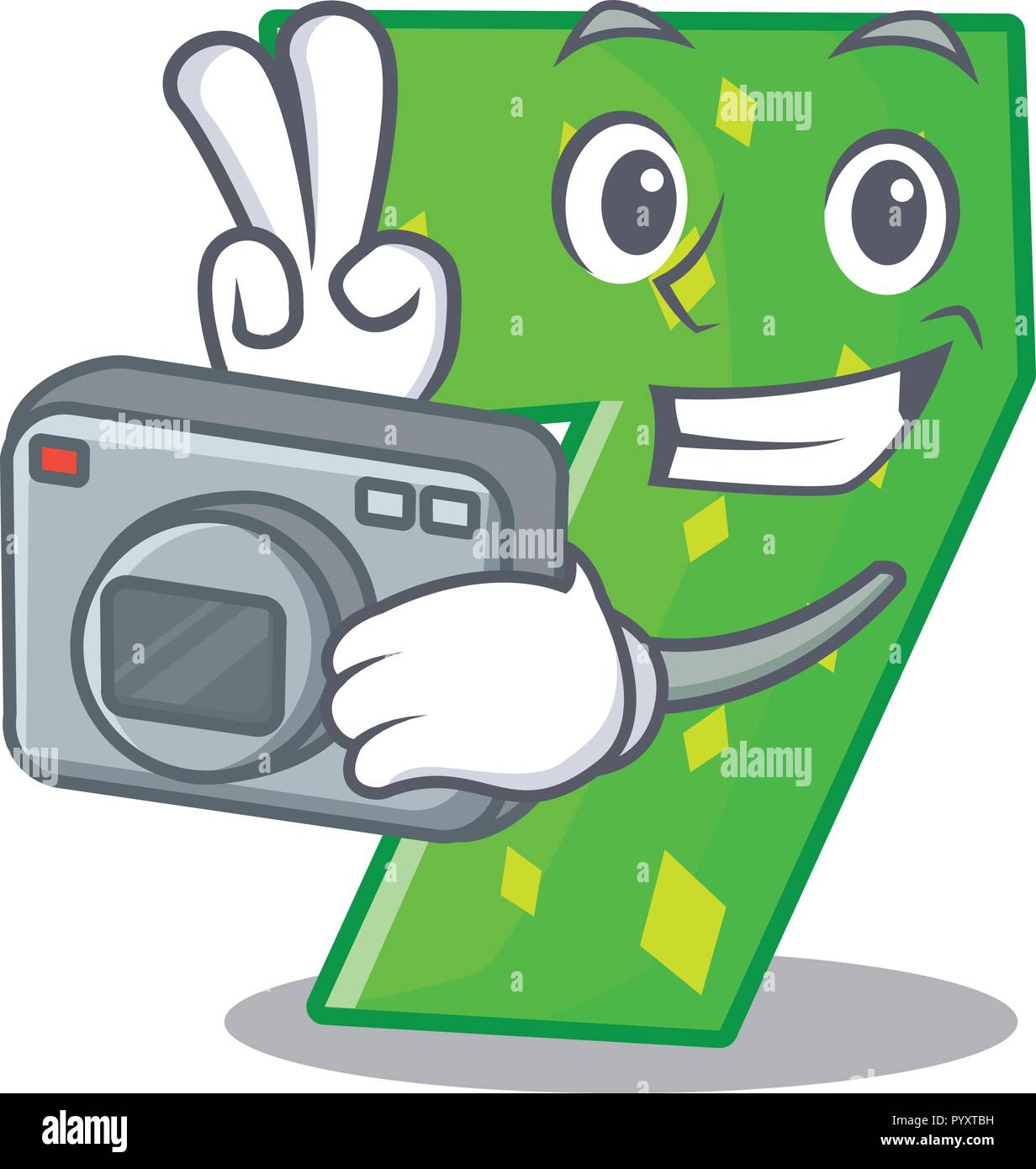 Cartoon figure photographer camera hi-res stock photography and images ...