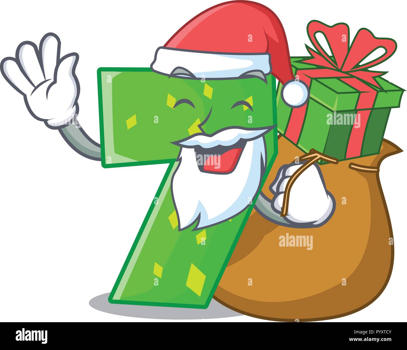 Small santa figure Stock Vector Images - Alamy