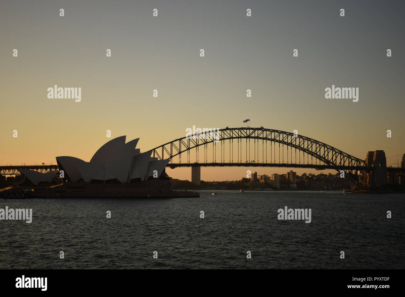Sydney bridge and opera house best view hi-res stock photography and ...