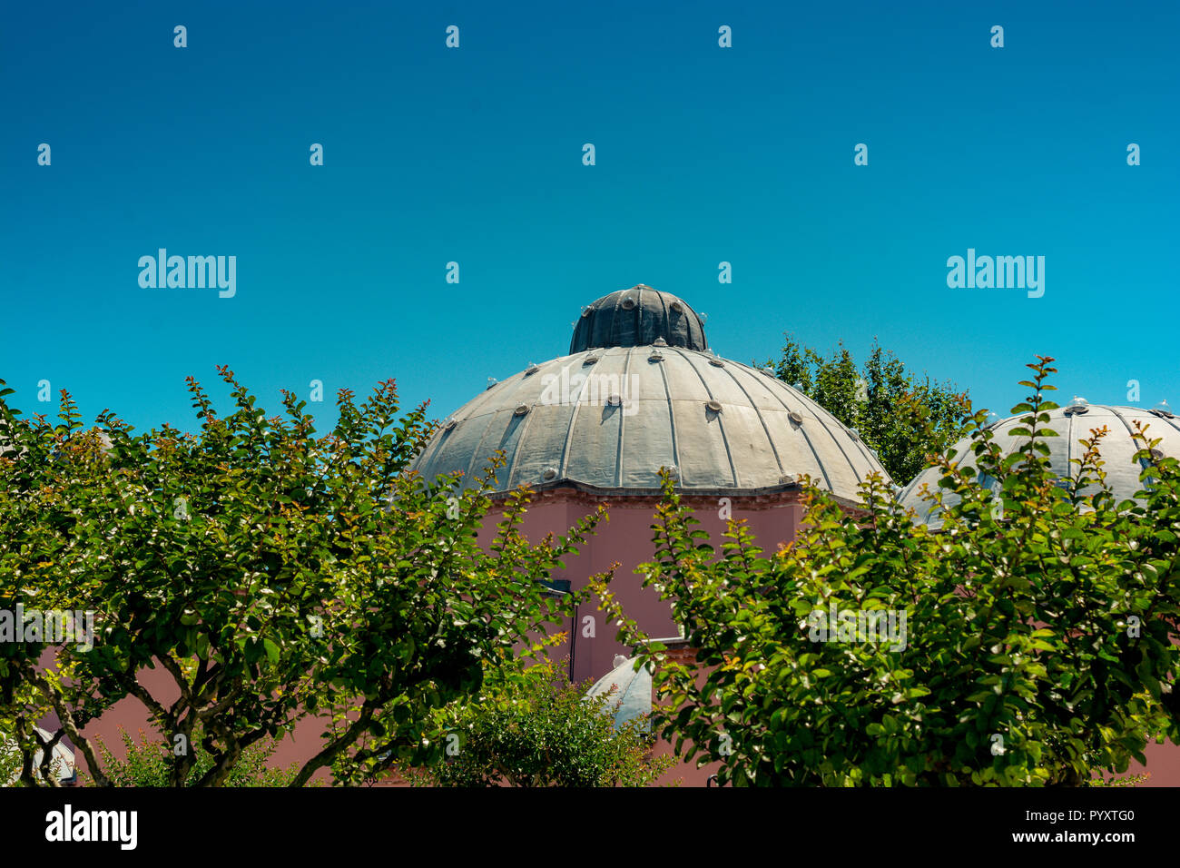 Outer view of dome in Ottoman architecture in, Istanbul, Turkey Stock ...