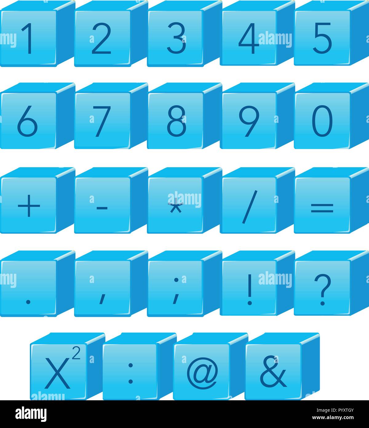 Calculation picture Stock Vector Images - Alamy