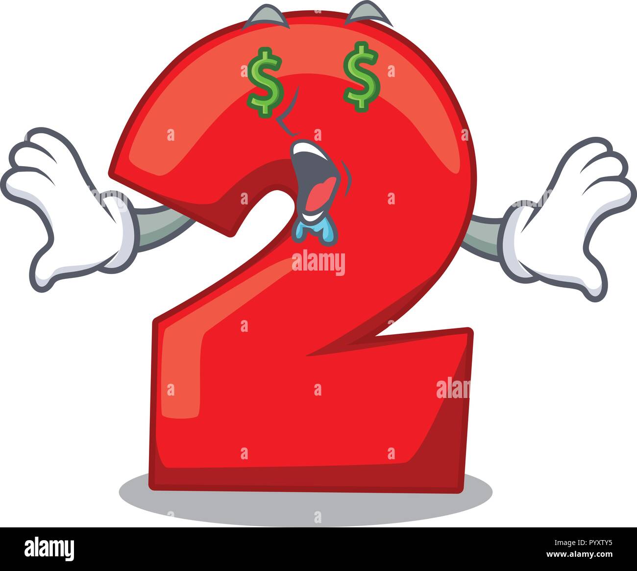 Two dollar bill isolated Stock Vector Images - Alamy