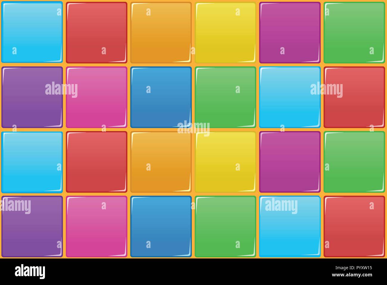 Colourful square seamless pattern illustration Stock Vector Image & Art ...