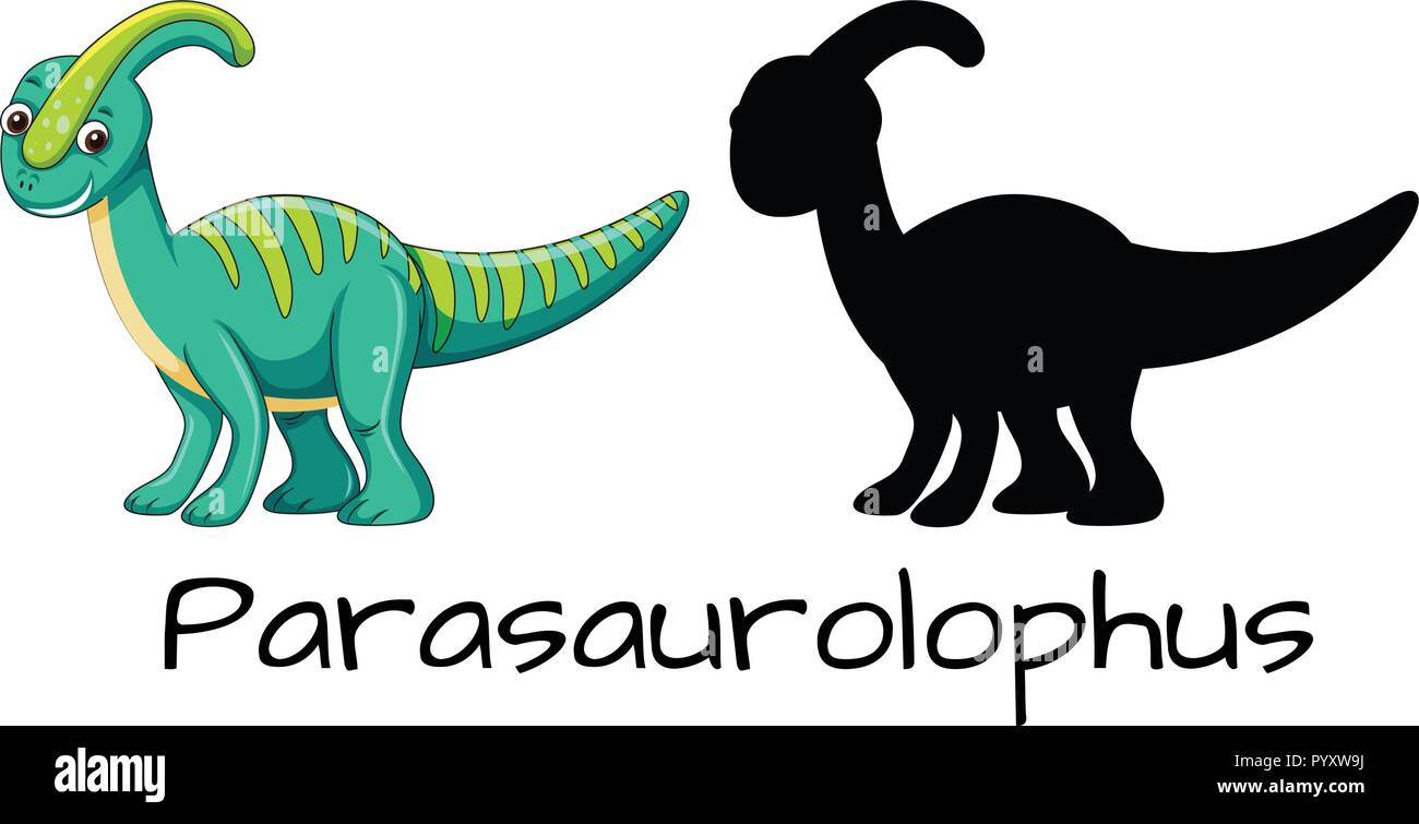 Set of parasaurolophus design illustration Stock Vector Image & Art - Alamy