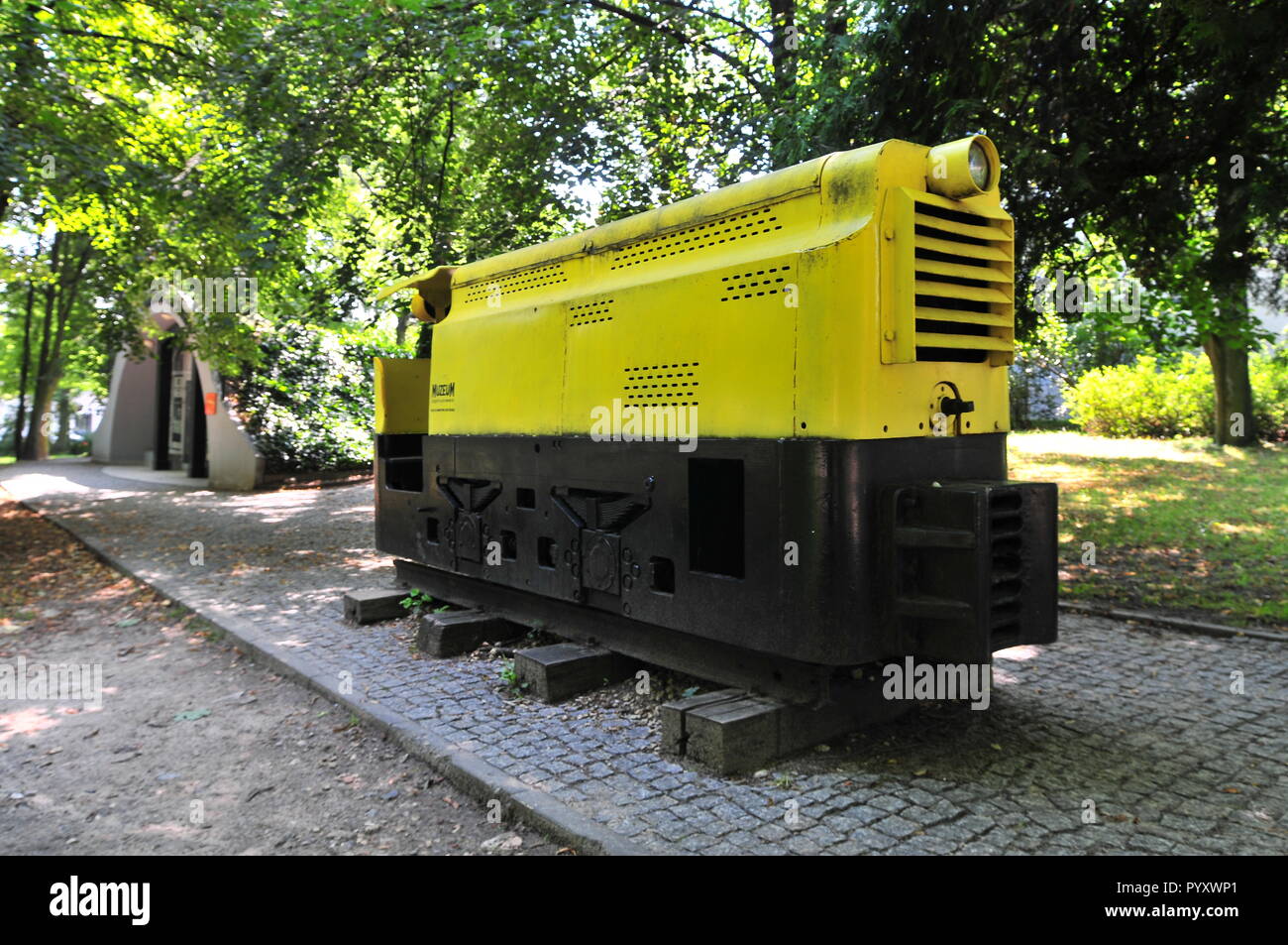 Mine locomotive hi-res stock photography and images - Alamy