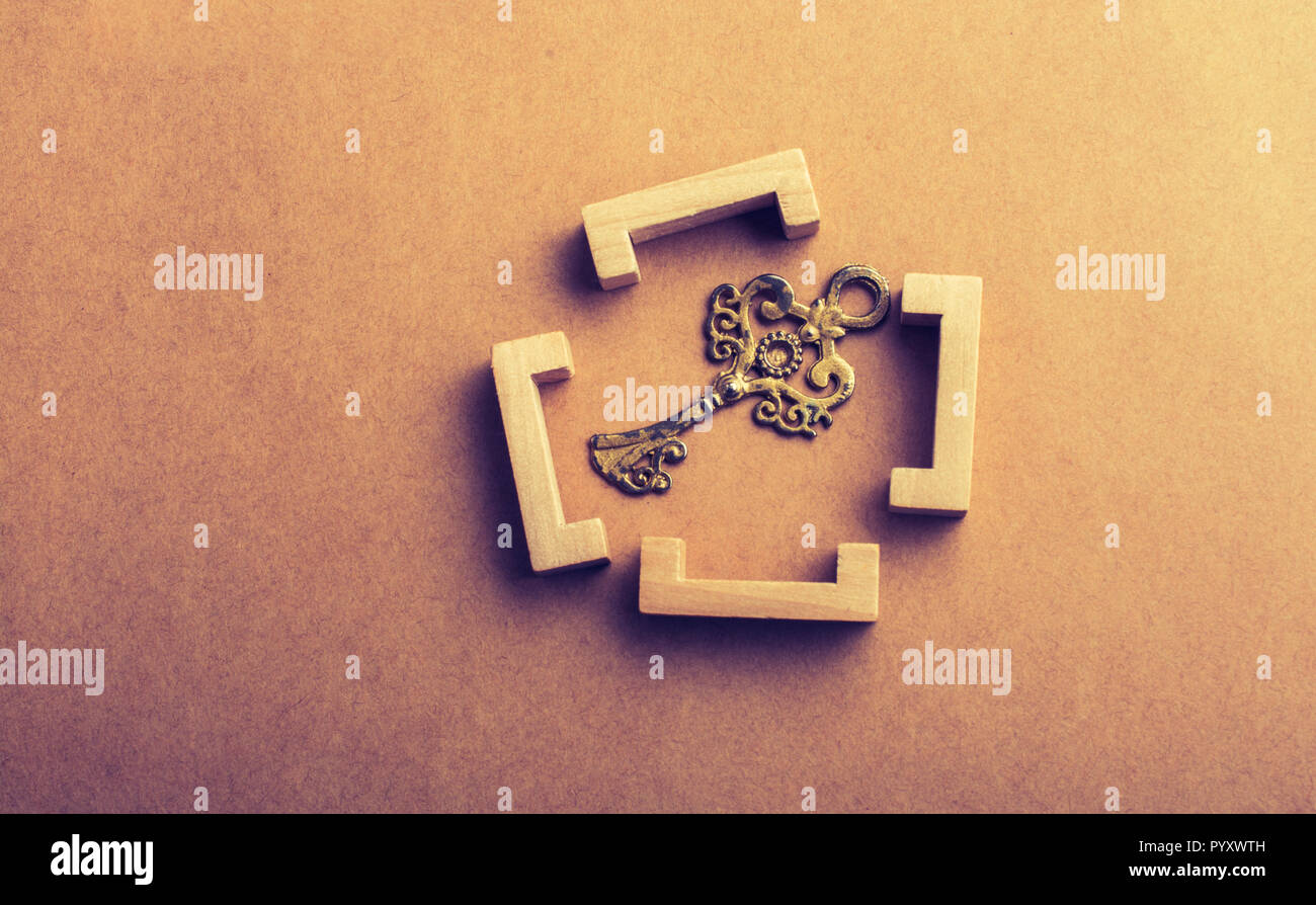 Open brackets key hi-res stock photography and images - Alamy