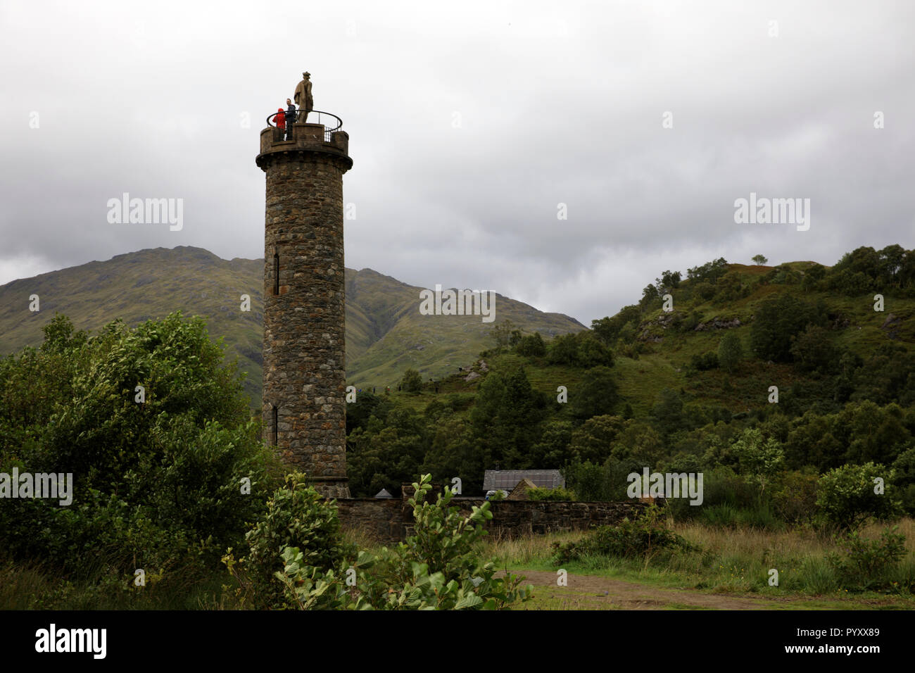 Jacobite memorial, Scotland, United Kingdom Stock Photo - Alamy