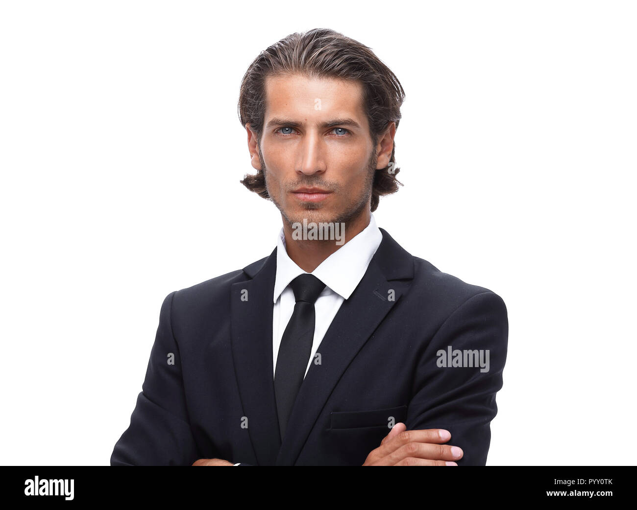 portrait of responsible business men Stock Photo - Alamy