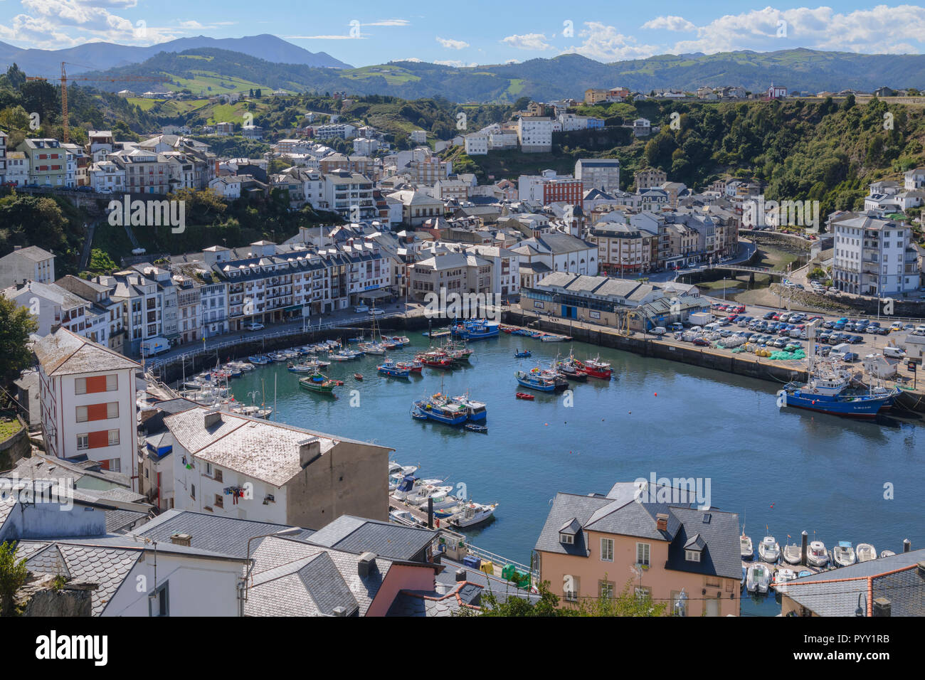 Luarca village hi-res stock photography and images - Alamy