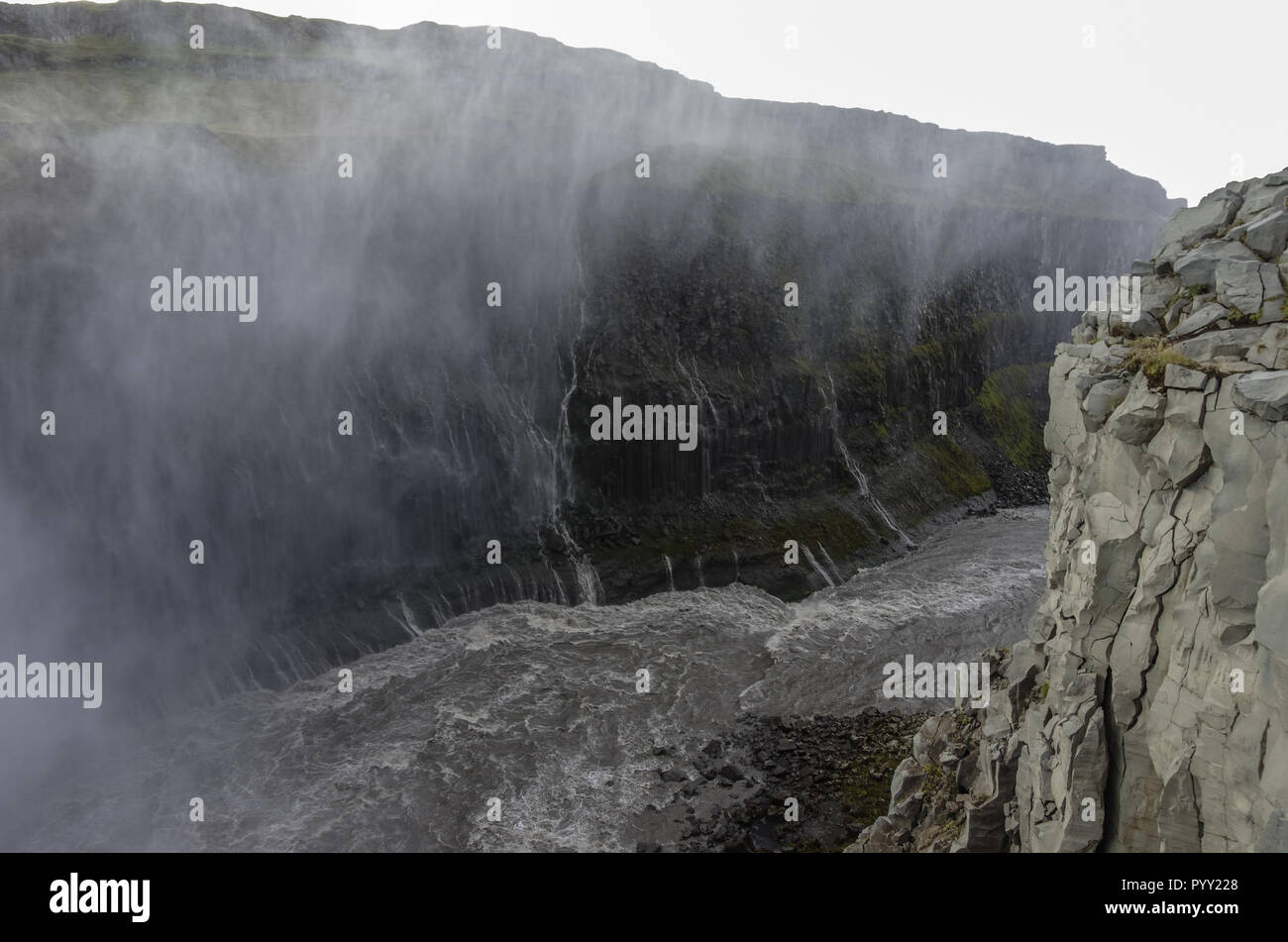 Detifoss waterfall. on of the best attraction in Iceland. Dettifoss is ...
