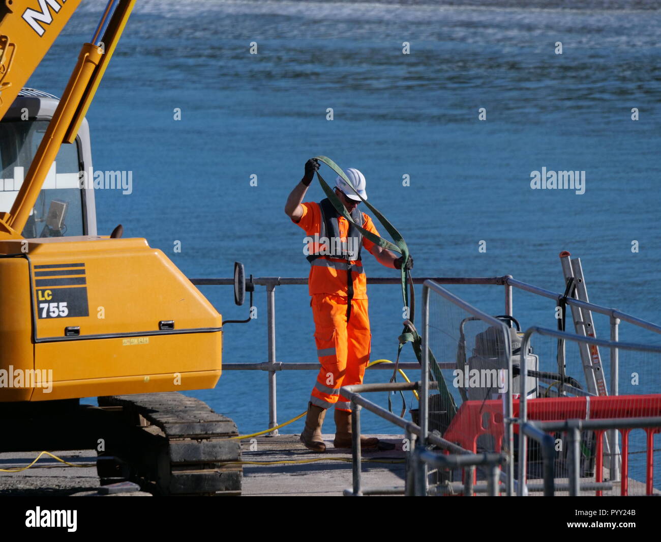 North Quay Harbour Wall Repairs. Newquay, 30th, October, 2018, Robert ... North Quay Harbour Wall Repairs. Newquay, 30th, October, 2018, Robert ...