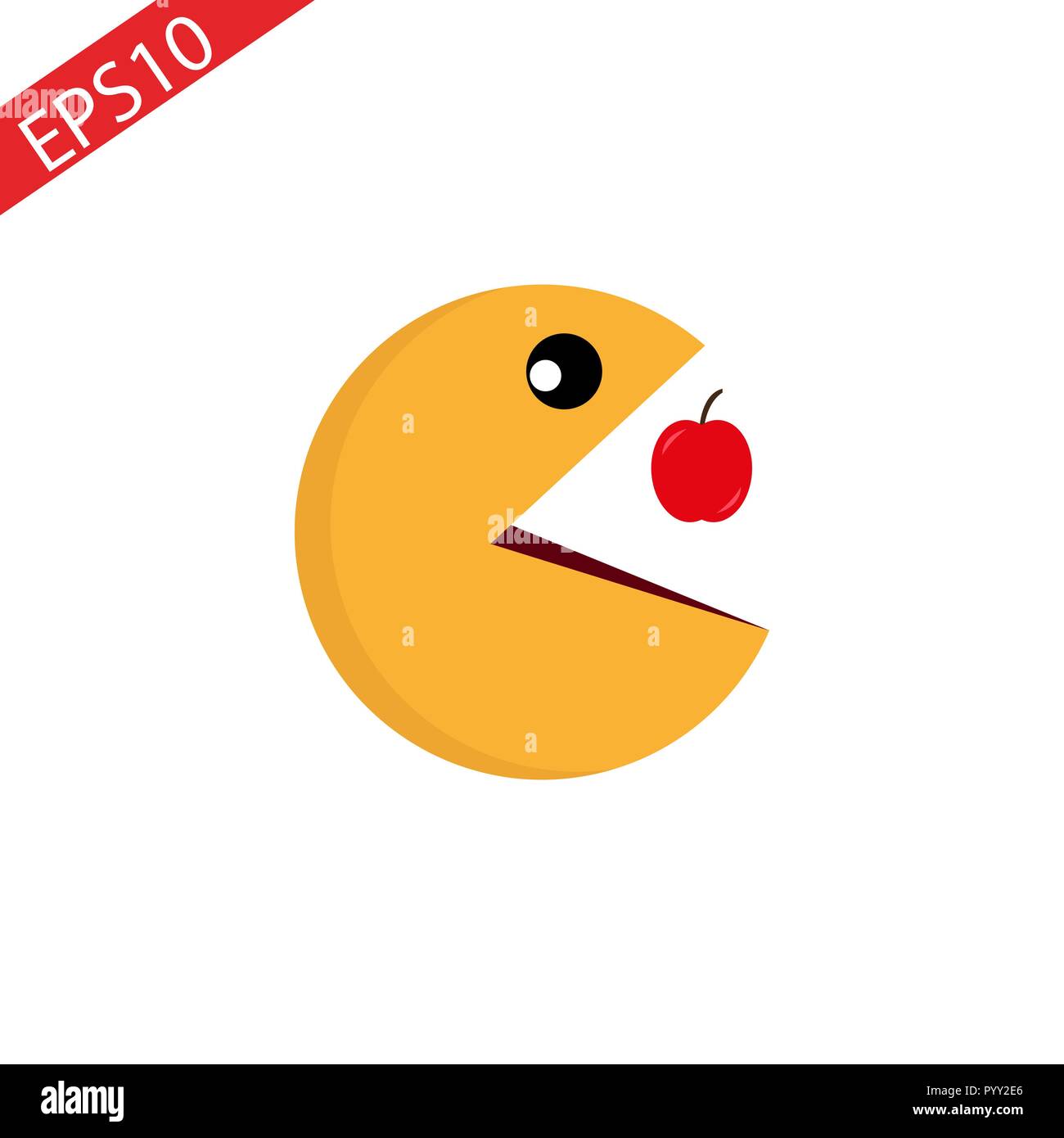 Pac man Cut Out Stock Images & Pictures - Alamy