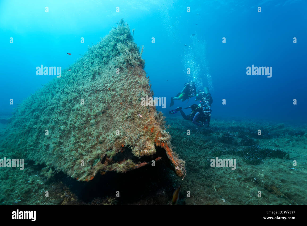Cyprus ship wreck hi-res stock photography and images - Alamy