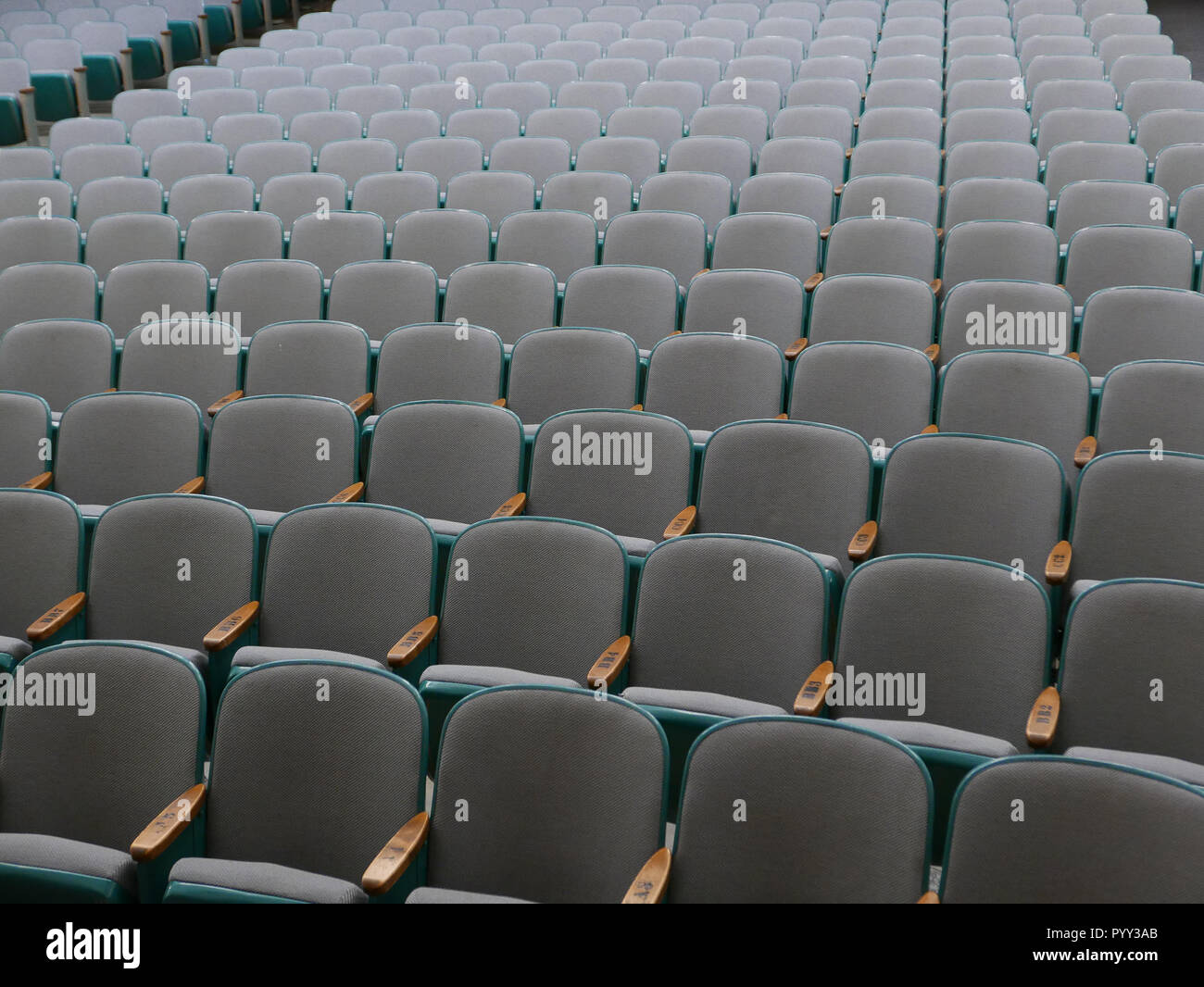 A generic image of seats in a theater. Photo by Dennis Brack Stock ...
