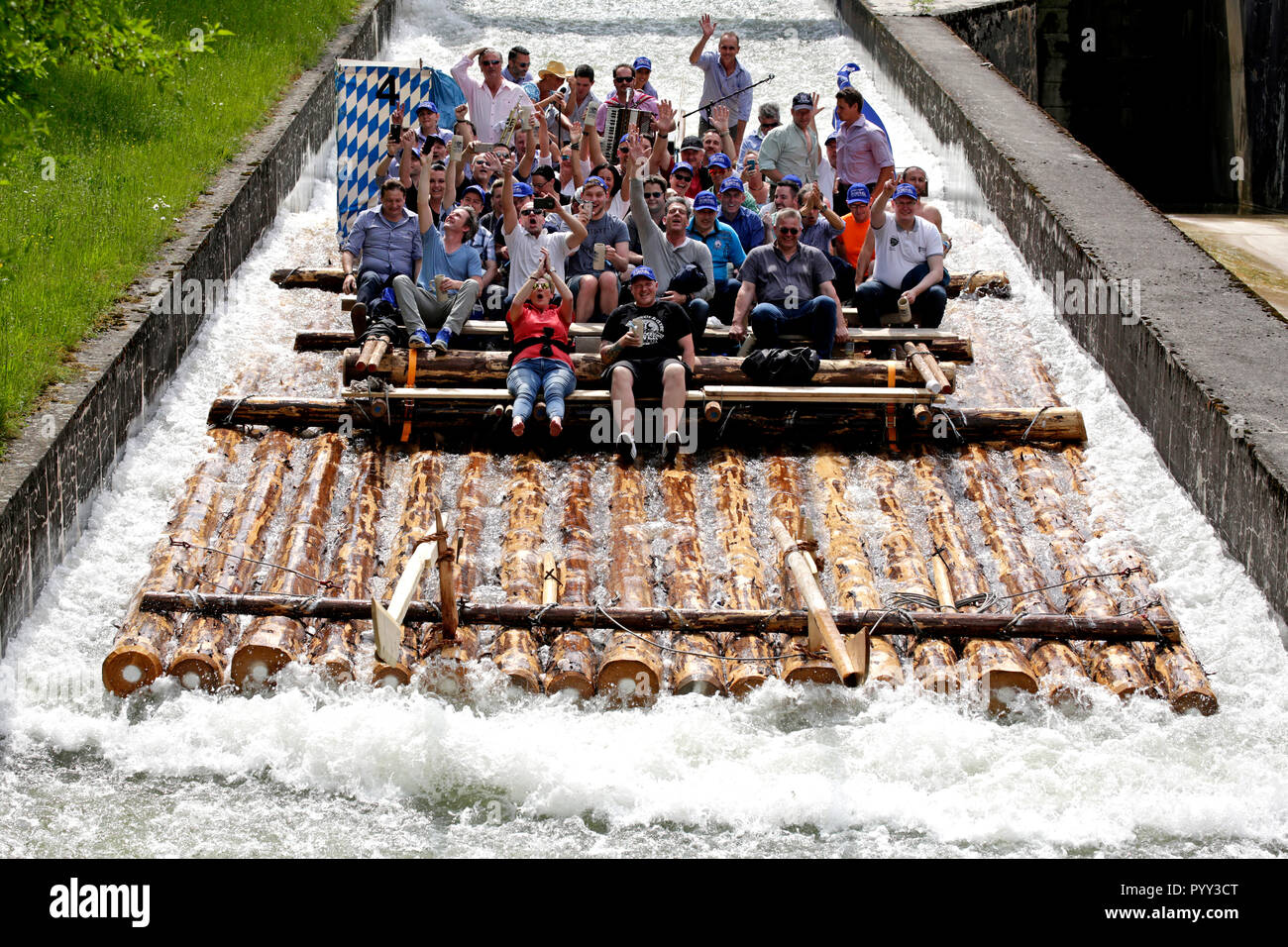Raft slide hi-res stock photography and images - Alamy