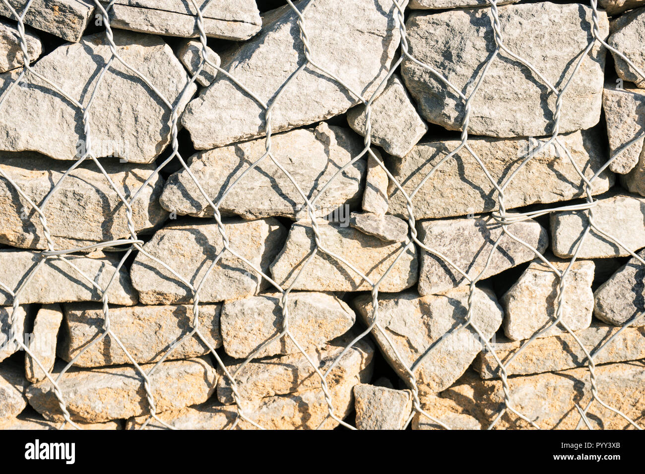 Texture of coarse gray gravel. View from above Stock Photo - Alamy