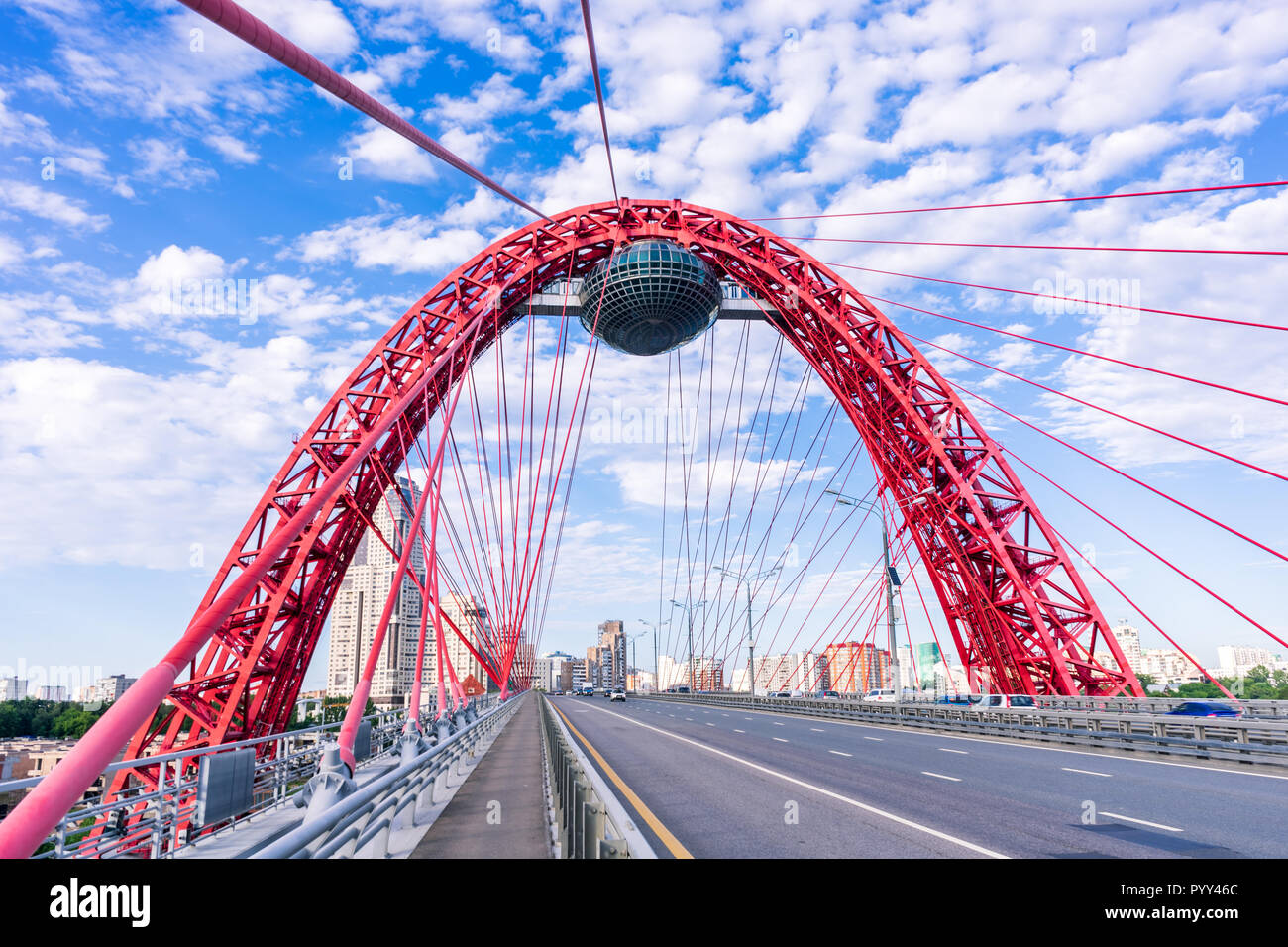 Traffic on highway in moscow hi-res stock photography and images - Alamy