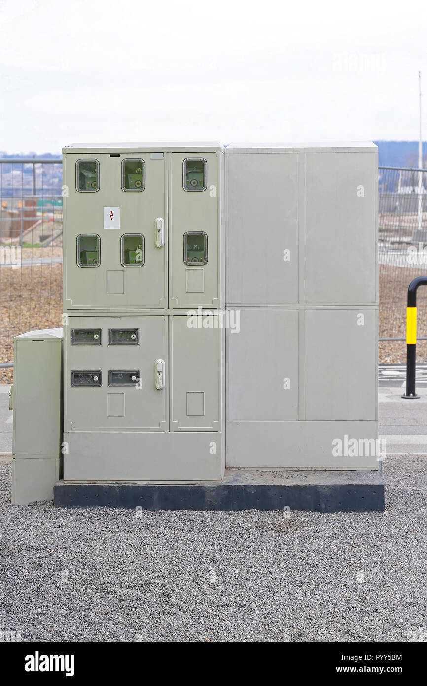 Electric meter cabinet hi-res stock photography and images - Alamy