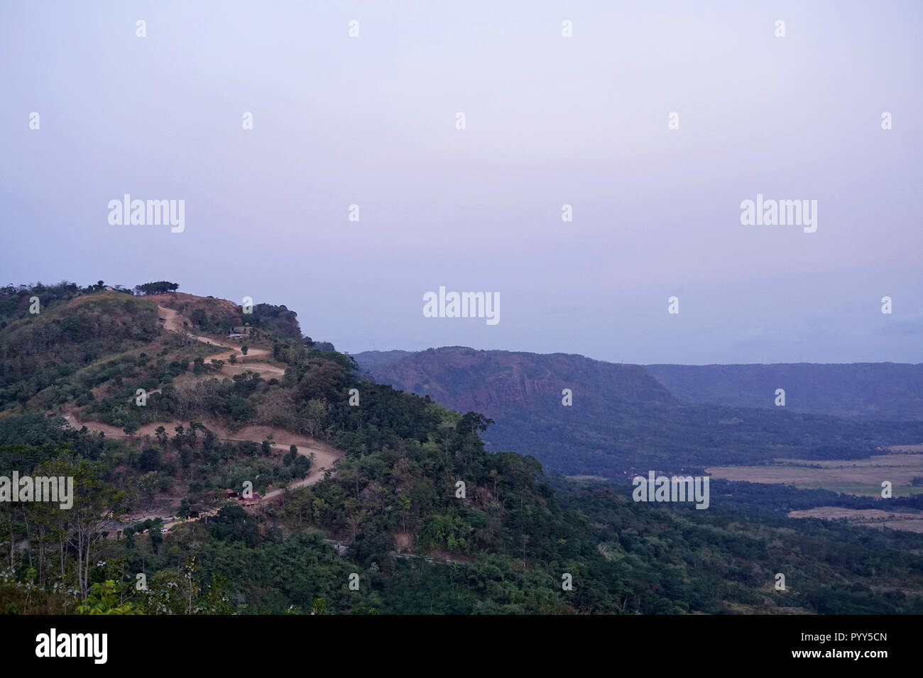 Puncak Darma, Geopark Ciletuh, Sukabumi, West Java, Indonesia Stock ...