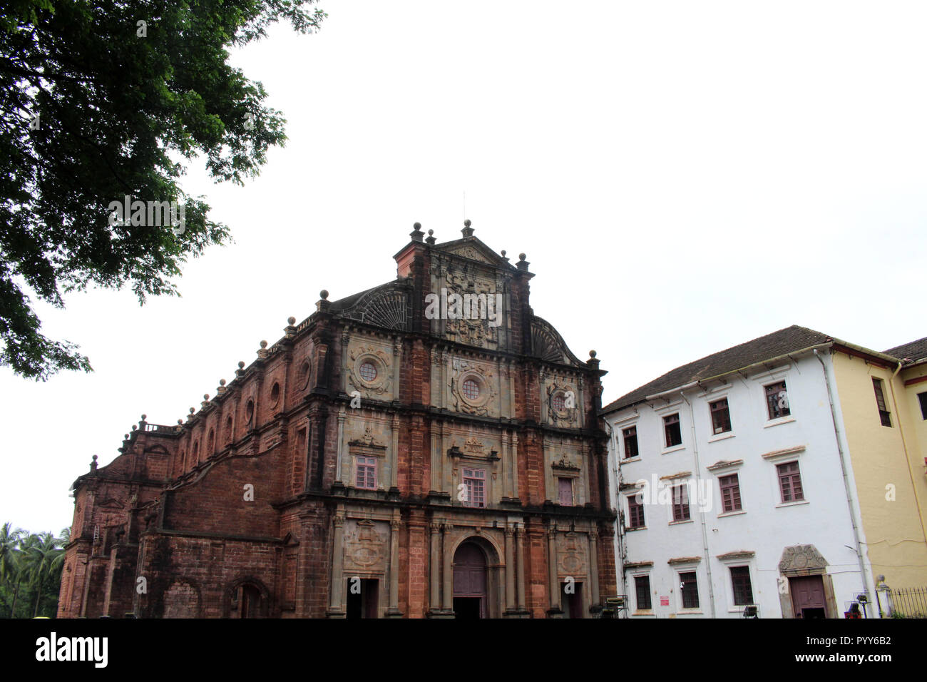 The Basilica of Bom Jesus of Old Goa (Goa Velha), housing the body of ...