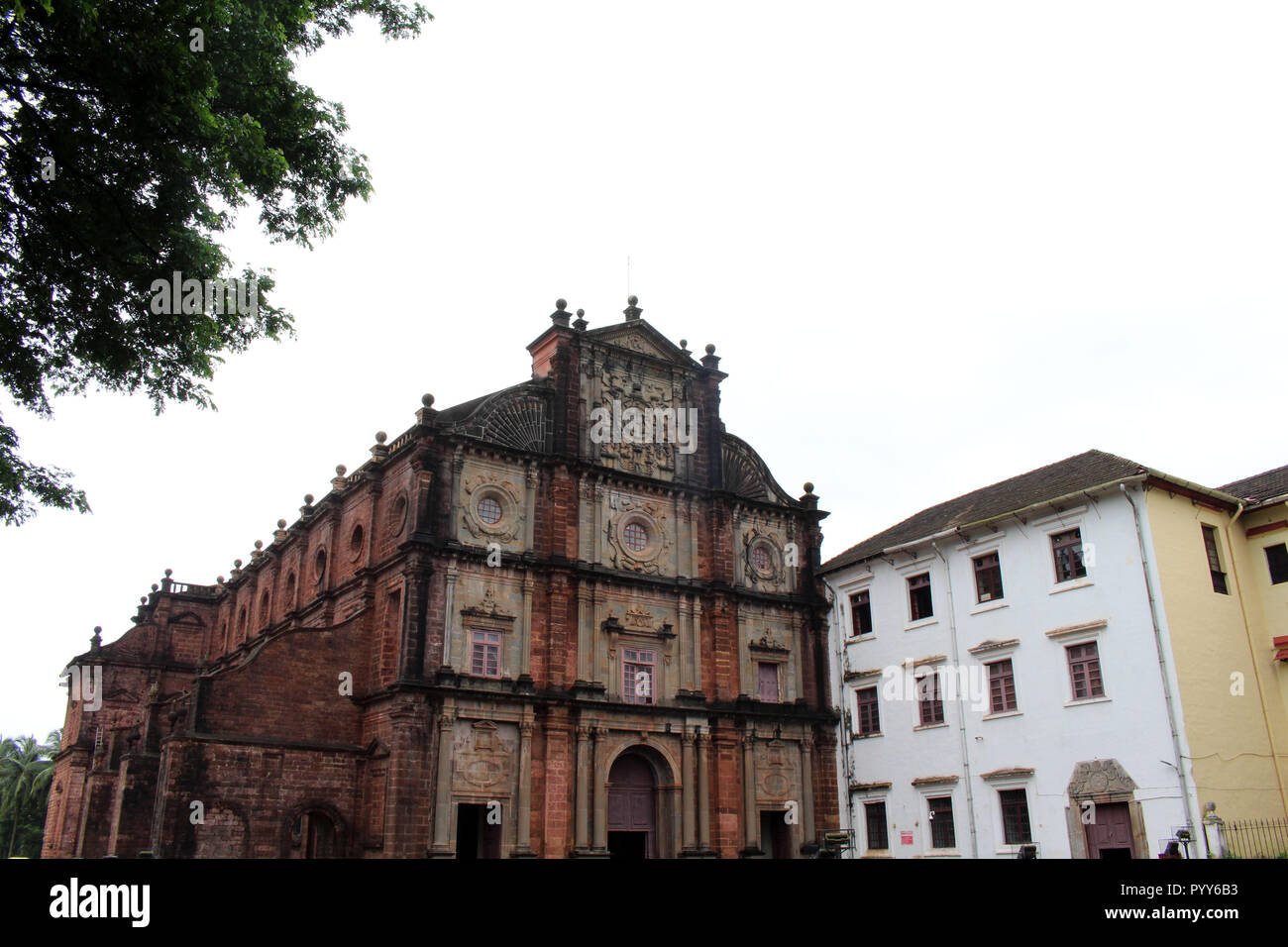The Basilica of Bom Jesus of Old Goa (Goa Velha), housing the body of ...