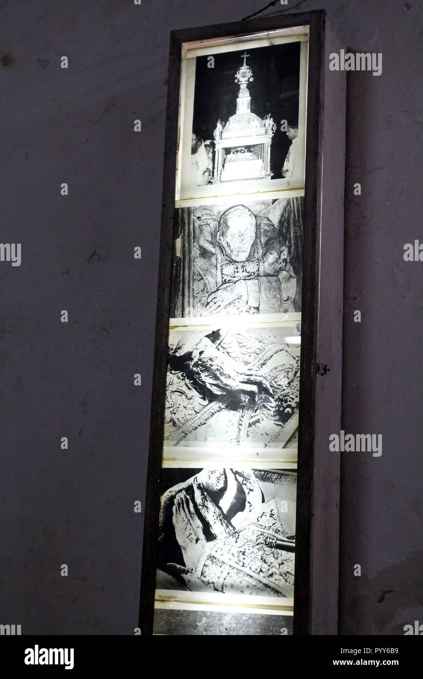 The claim of uncorrupted body of Francis Xavier at The Basilica of Bom ...