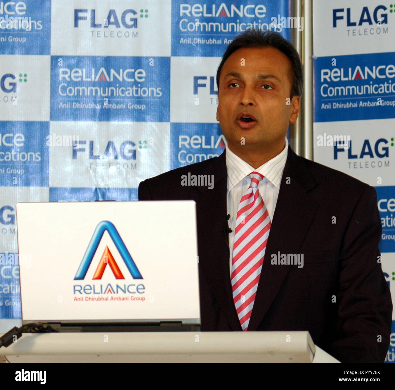 Reliance Anil Dhirubhai Ambani Group Logo Anil Ambani Companies / Rcom