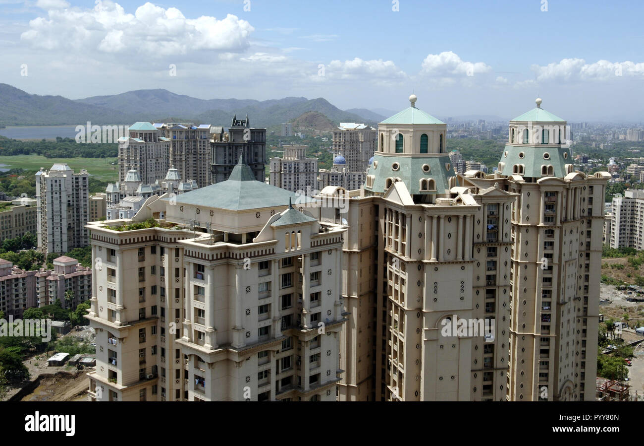 Hiranandani buildings, Powai, Mumbai, Maharashtra, India, Asia Stock ...