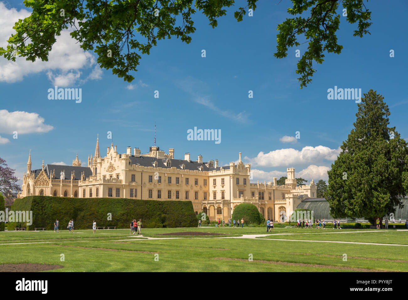 Lednice castle hi-res stock photography and images - Alamy