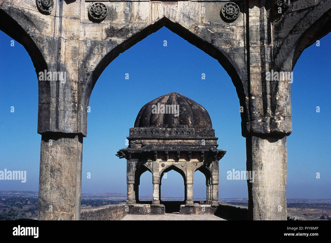 Rani Roopmati Palace, Mandu, Mandav, Madhya Pradesh, India, Asia Stock ...