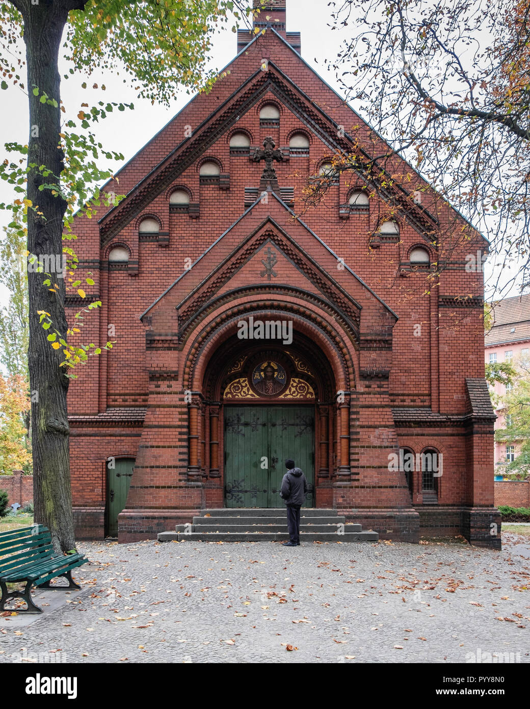 Decorative brick building hi-res stock photography and images - Alamy