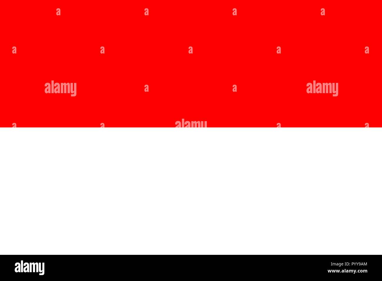 Simple flag indonesia icon Stock Vector Images - Alamy
