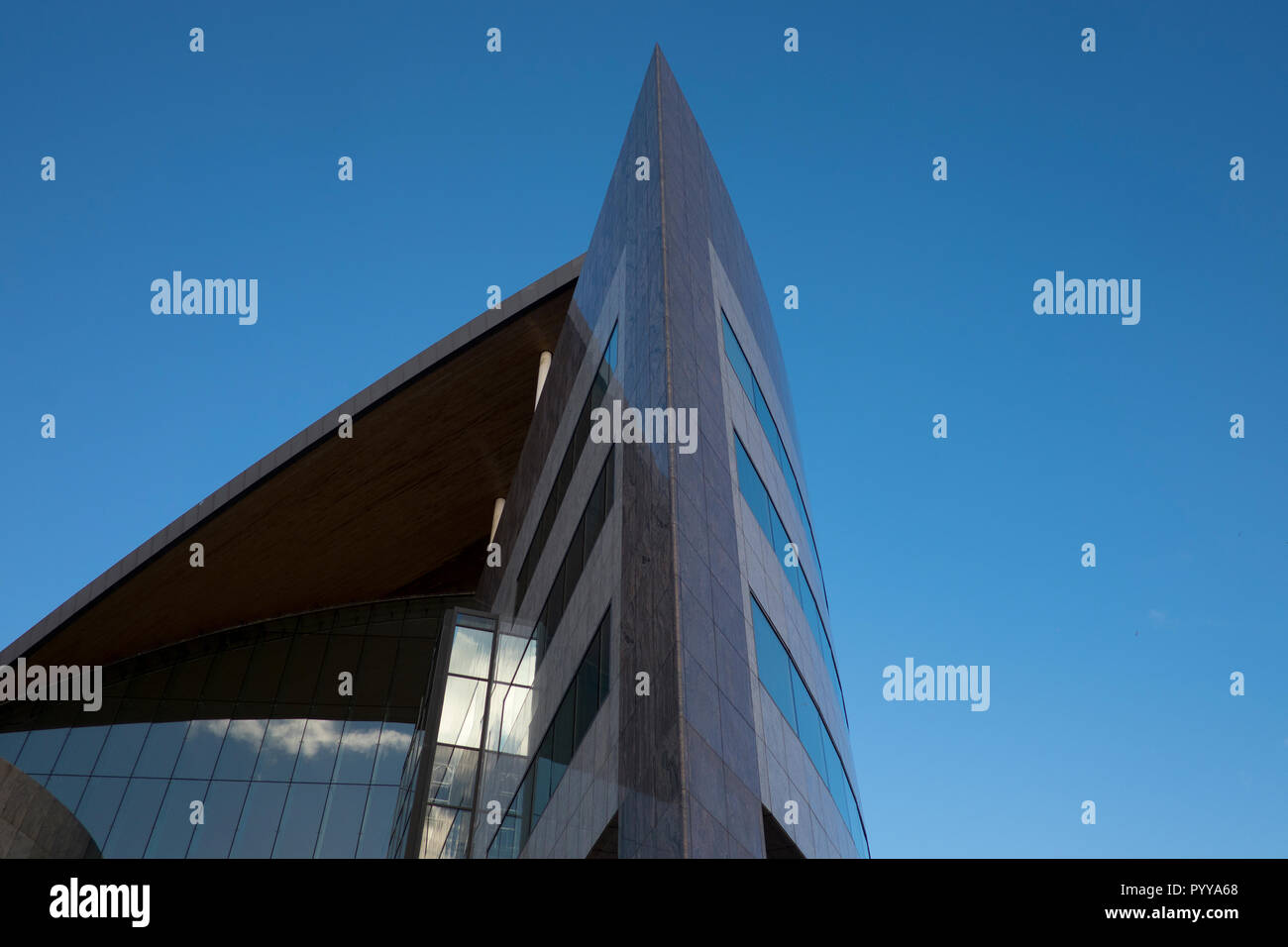 Exterior of the Atradius Building in Cardiff Bay cardiff Wales Stock ...