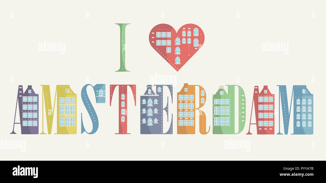 Colorful pattern love letters Stock Vector Images - Alamy