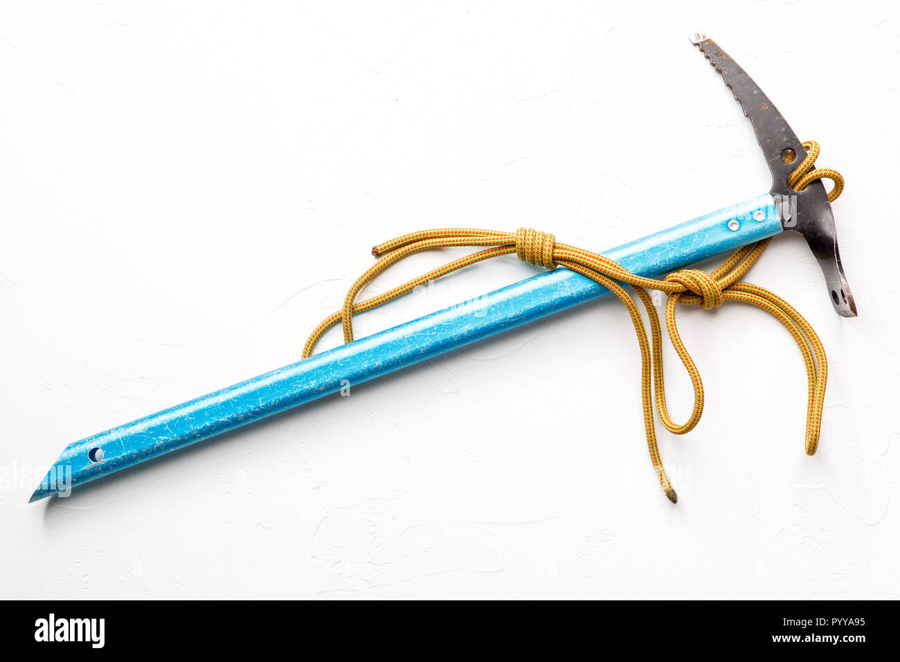 Photo of pickaxe on white background Stock Photo - Alamy