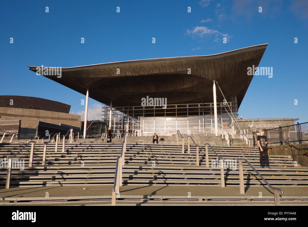 Welsh parliament cardiff hi-res stock photography and images - Alamy
