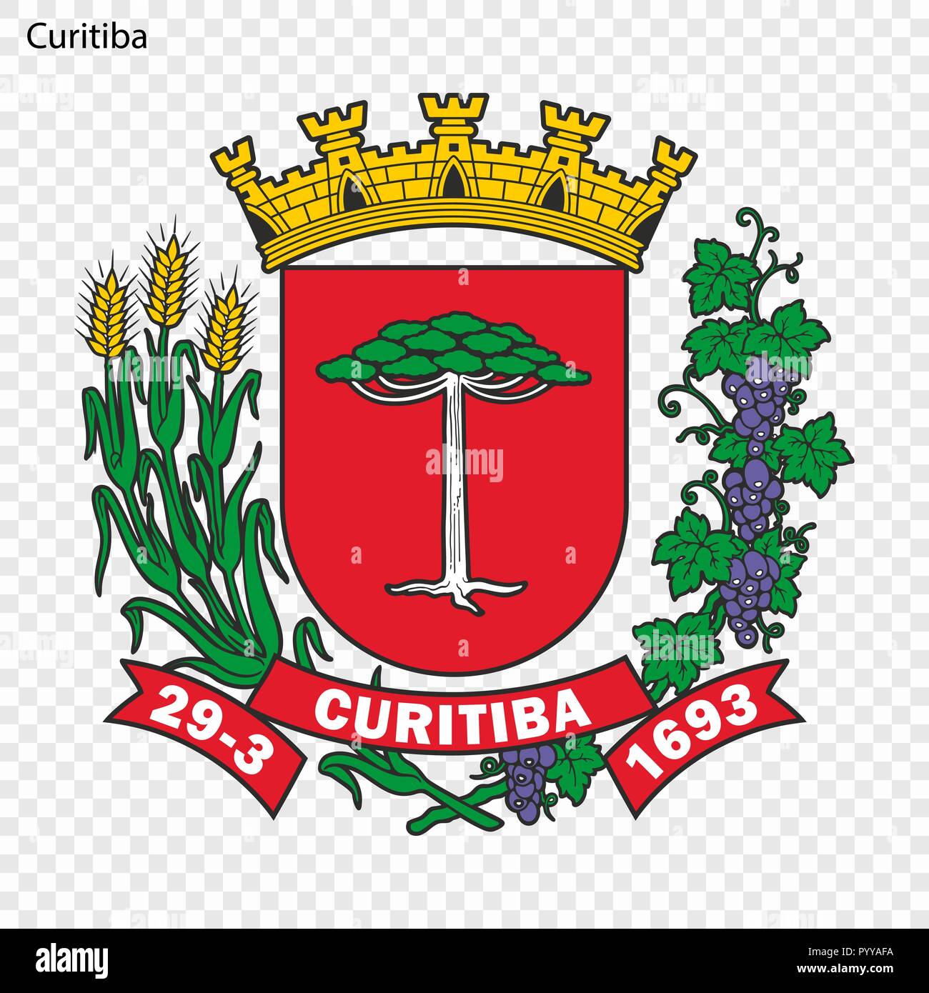 Curitiba vector vectors hi-res stock photography and images - Alamy