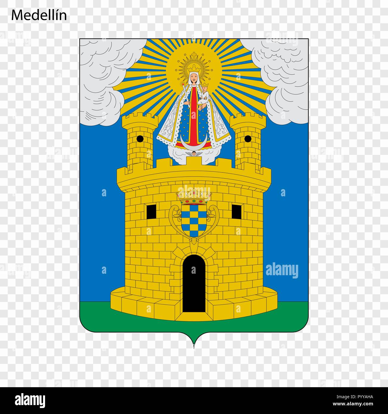 Emblem of Medellin. City of Colombia. Vector illustration Stock Vector Image & Art - Alamy