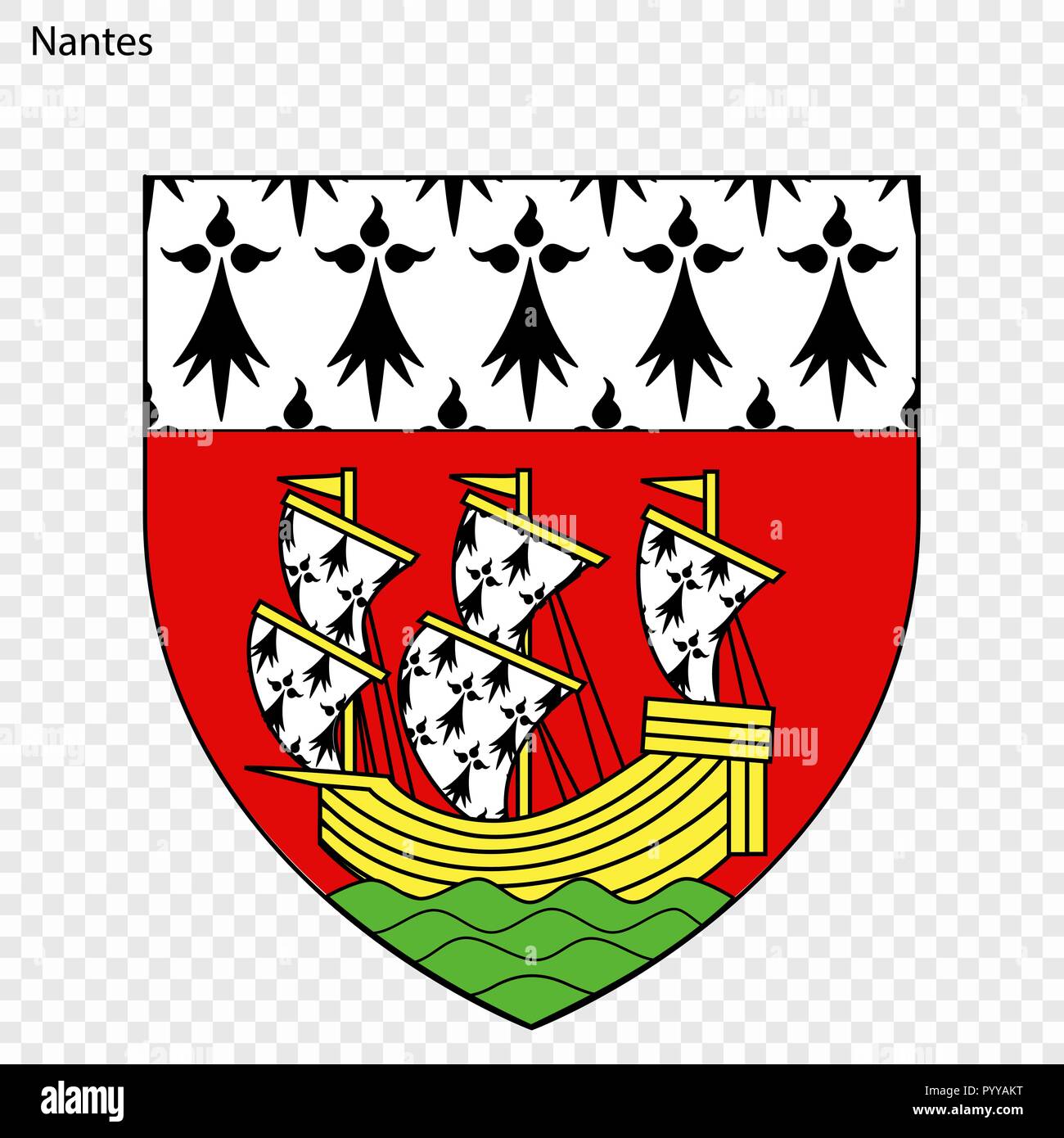 Logo Nantes France 407 Nantes Logo Images, Stock Photos, And Vectors