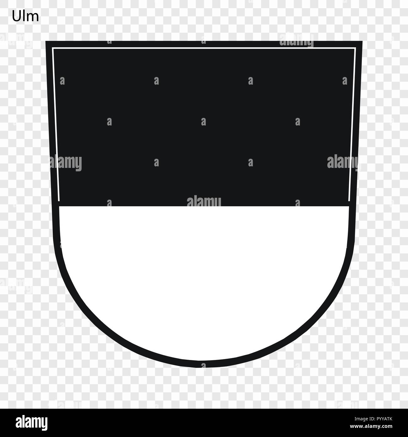Emblem of Ulm. City of Germany. Vector illustration Stock Vector Image ...