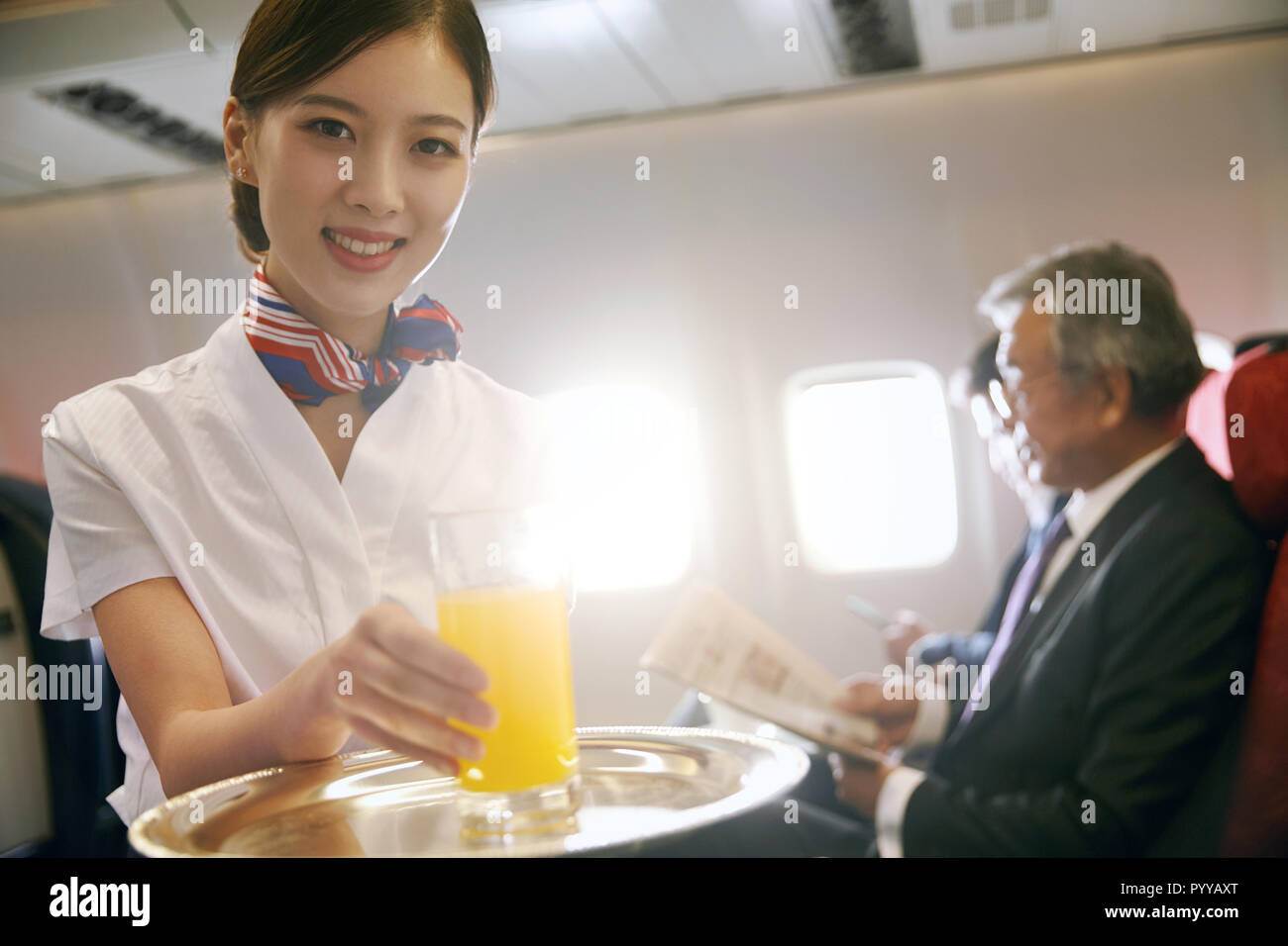 Cabin crew service hi-res stock photography and images - Alamy