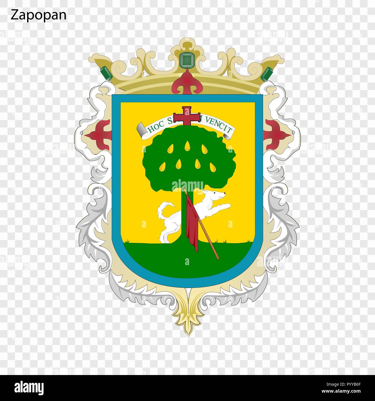 Zapopan Logo Amazon.com: Saying Zapopan Mexico Flag Mexican Jalisco