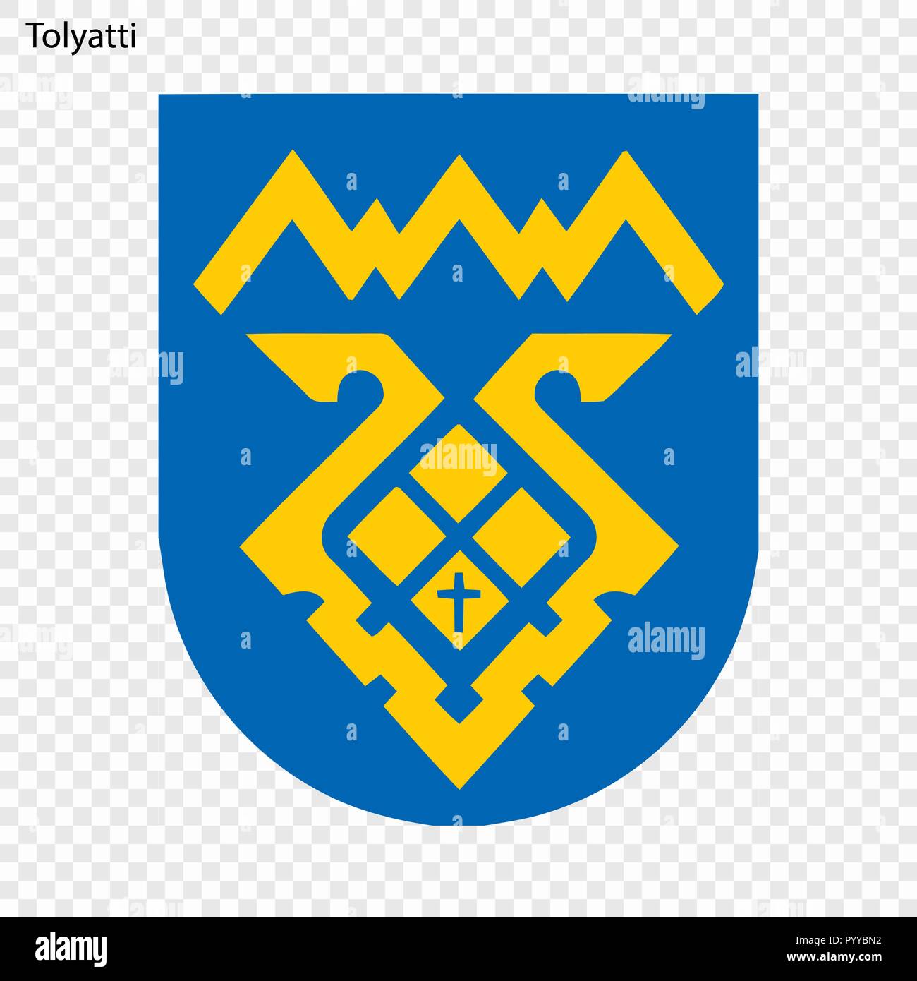 Emblem of Tolyatti. Vector illustration Stock Vector Image & Art - Alamy