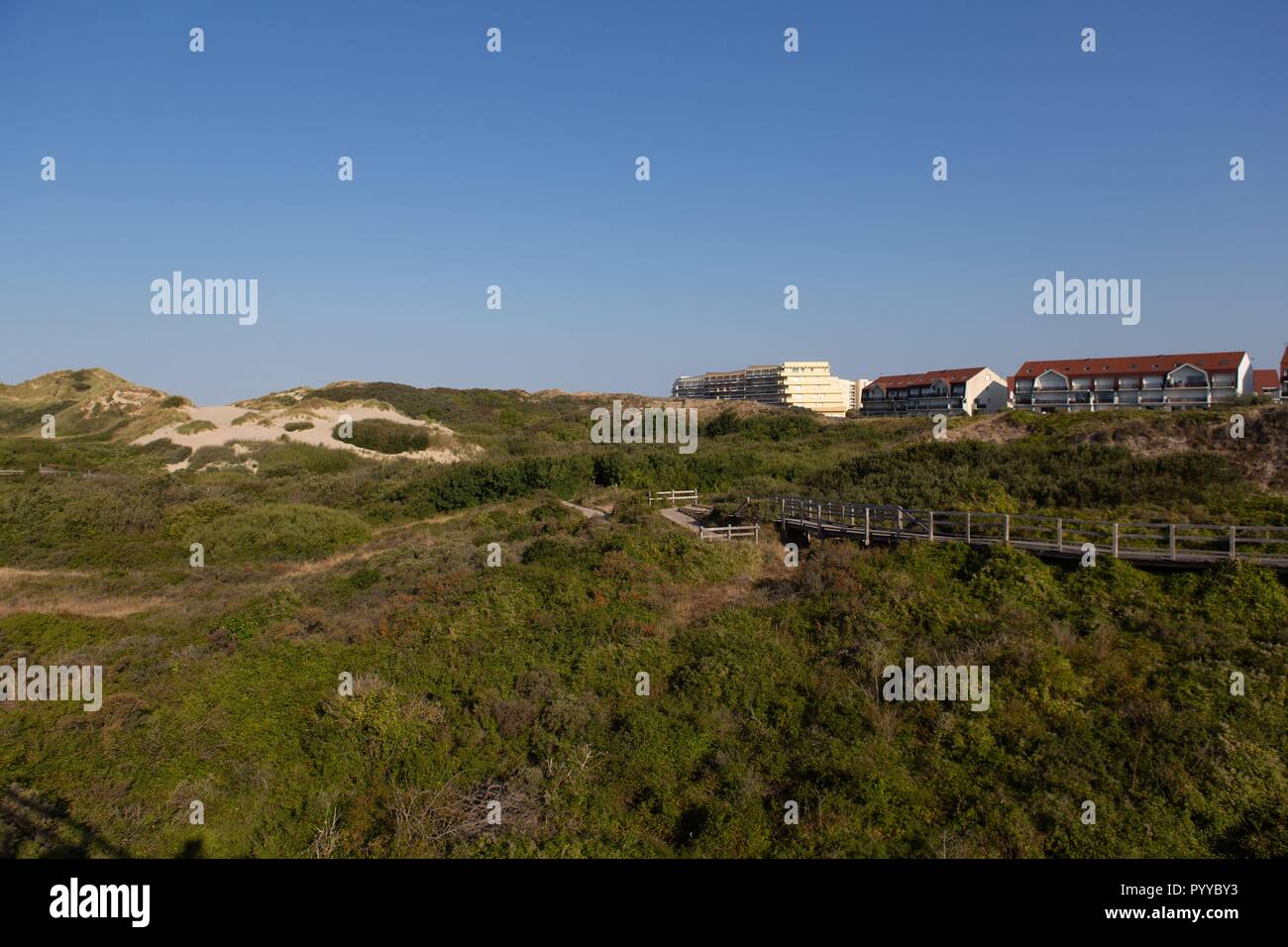 France, Region Hauts de France, Pas de Calais, Cote d'Opale, Merlimont ...